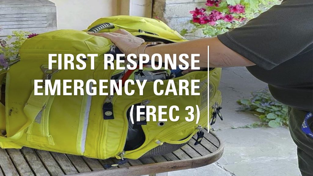 First Response Emergency Care (FREC3) - Prosec Consultancy Ltd
